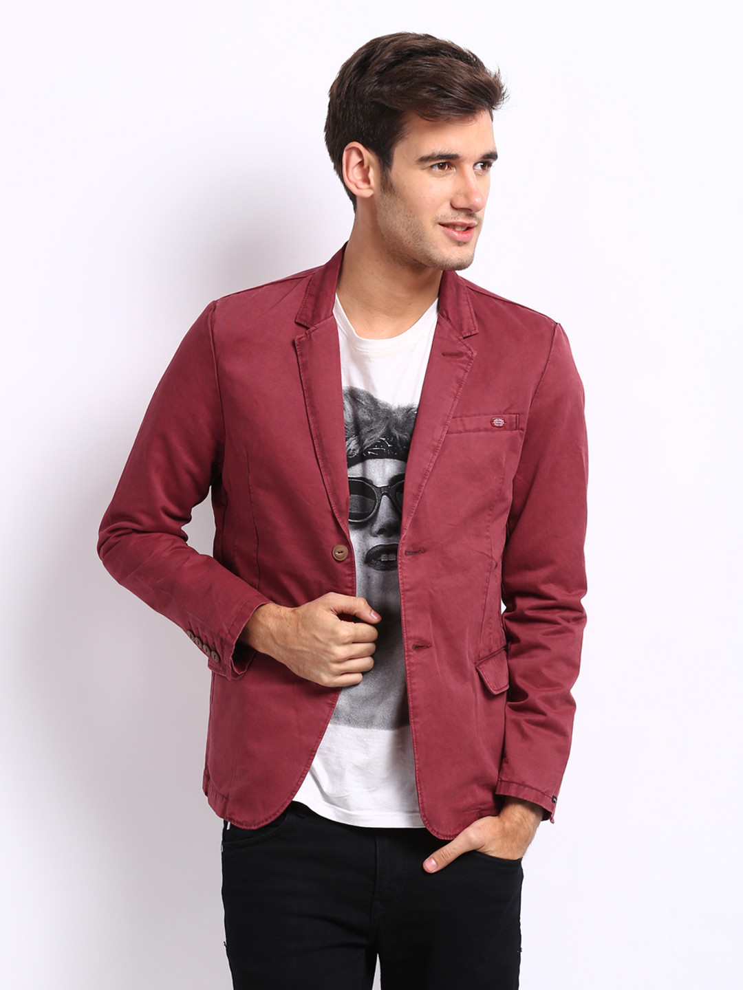Buy Being Human Clothing Men Red Blazer - Blazers for Men 199255 | Myntra