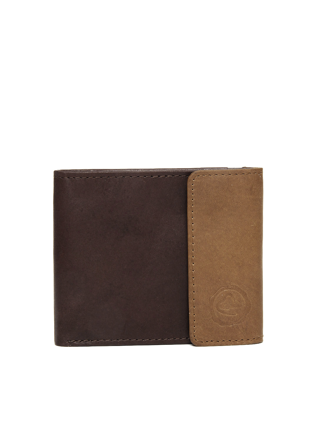 Buy Being Human Clothing Men Brown Leather Wallet - Wallets for Men ...