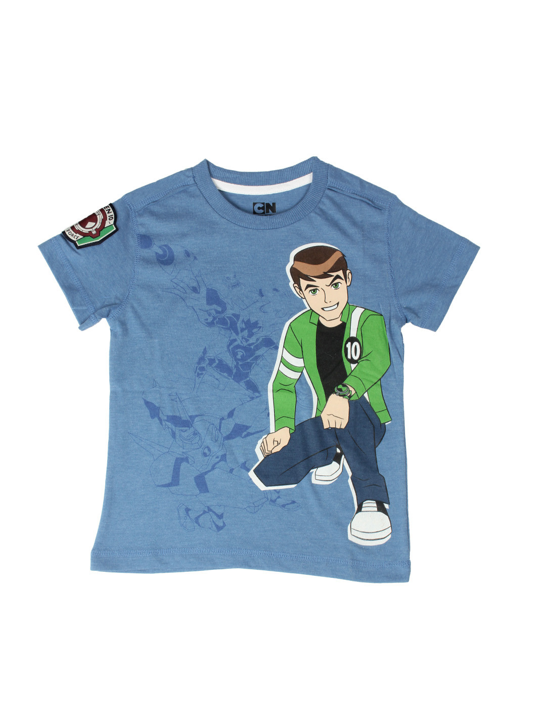 Buy Ben 10 Boys Blue Pure Cotton T Shirt - Tshirts for Boys 83218 | Myntra