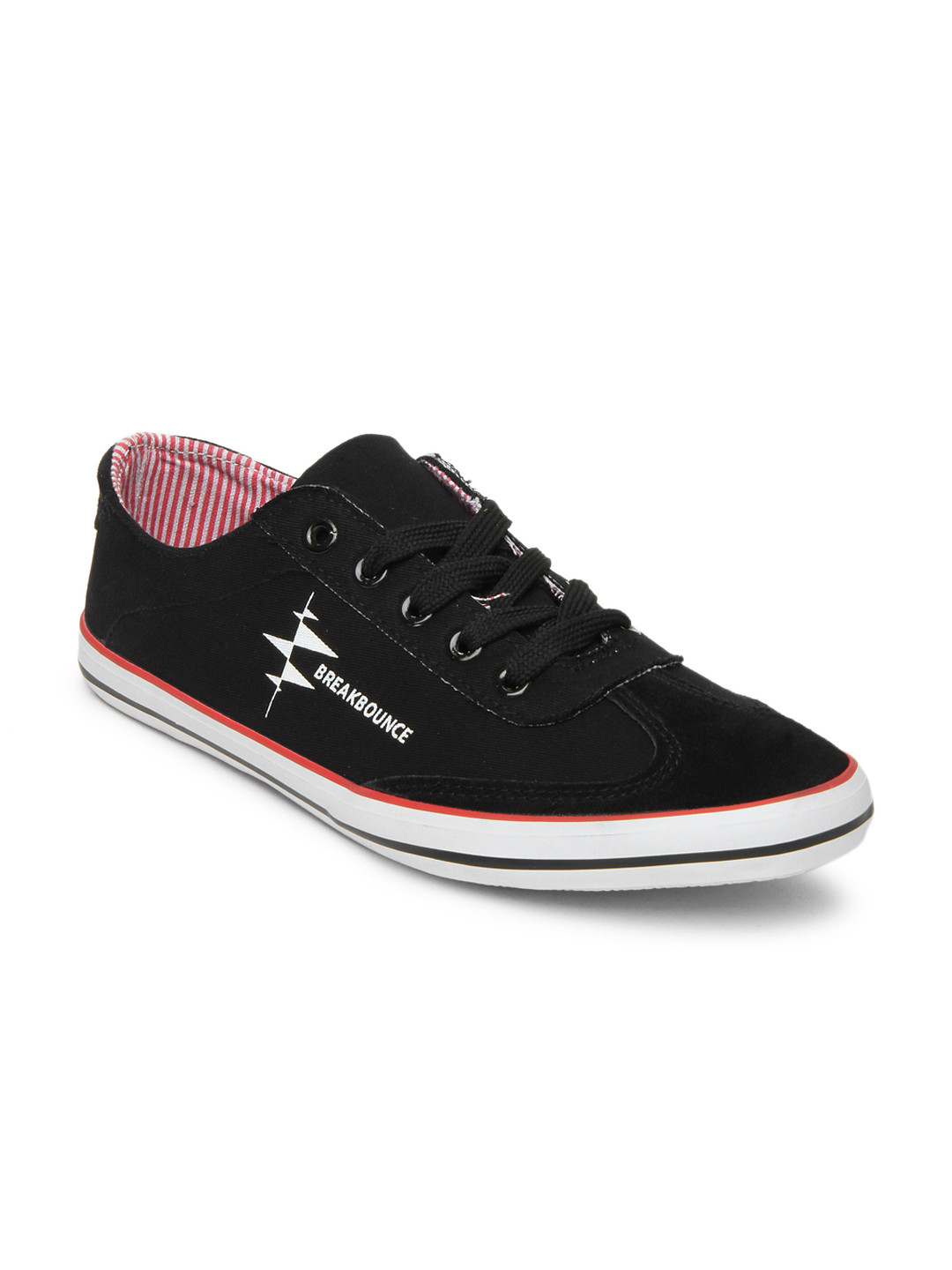 Buy Breakbounce Men Black Sneakers - Casual Shoes for Men 444278 | Myntra