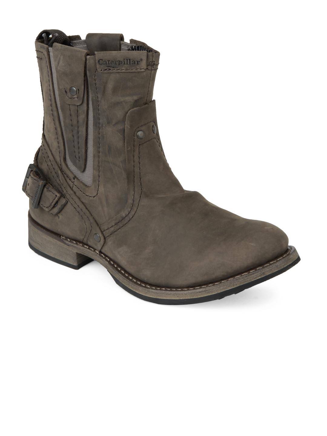 Buy Cat Men Dark Brown Vinson Boots - Casual Shoes for Men 102042 | Myntra