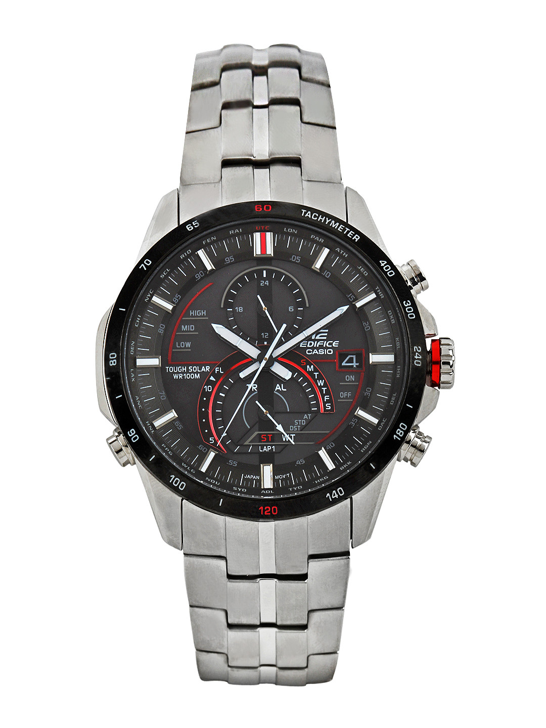 Buy Casio Edifice Men Silver Analogue Watches (EX088) EQS A500DB 1AVDR ...