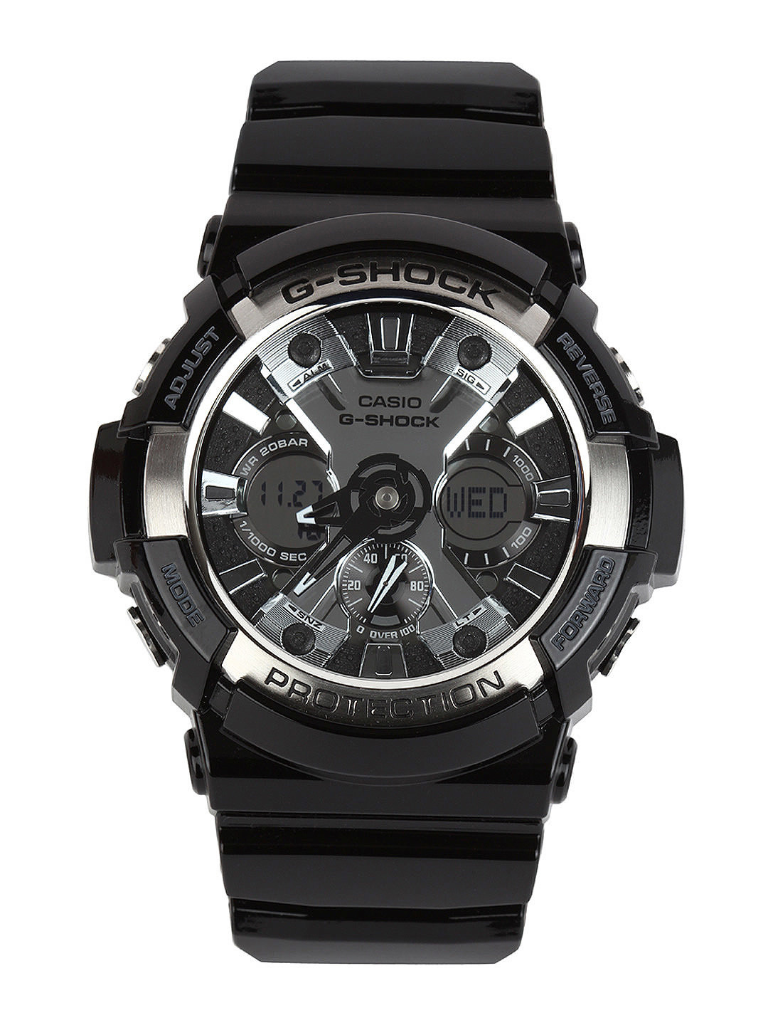 Buy CASIO G Shock Men Black Dial Analogue & Digital Watch G383 ...