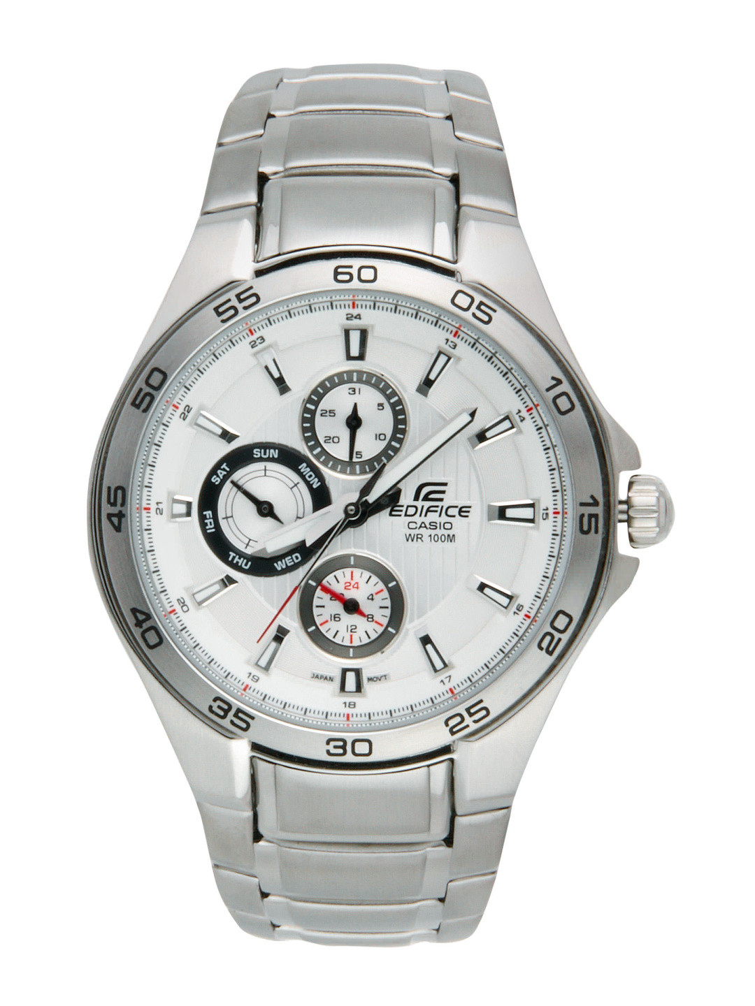 Buy CASIO Edifice Men White Dial Watch ED424 - Watches for Men 25327 ...