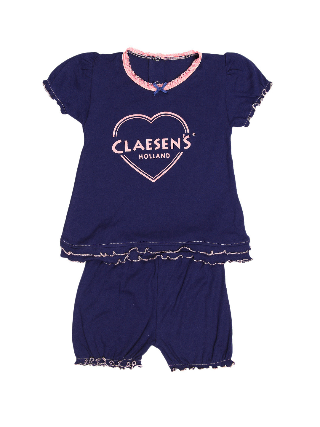 Buy Claesens Kids Girls Navy Printed Clothing Set - Clothing Set for Girls 199629 | Myntra