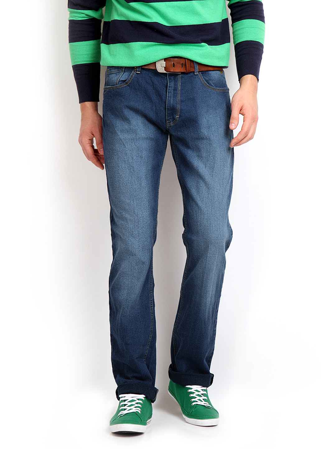 Buy Colt Men Blue Justin Slim Fit Jeans - Jeans for Men 173689 | Myntra