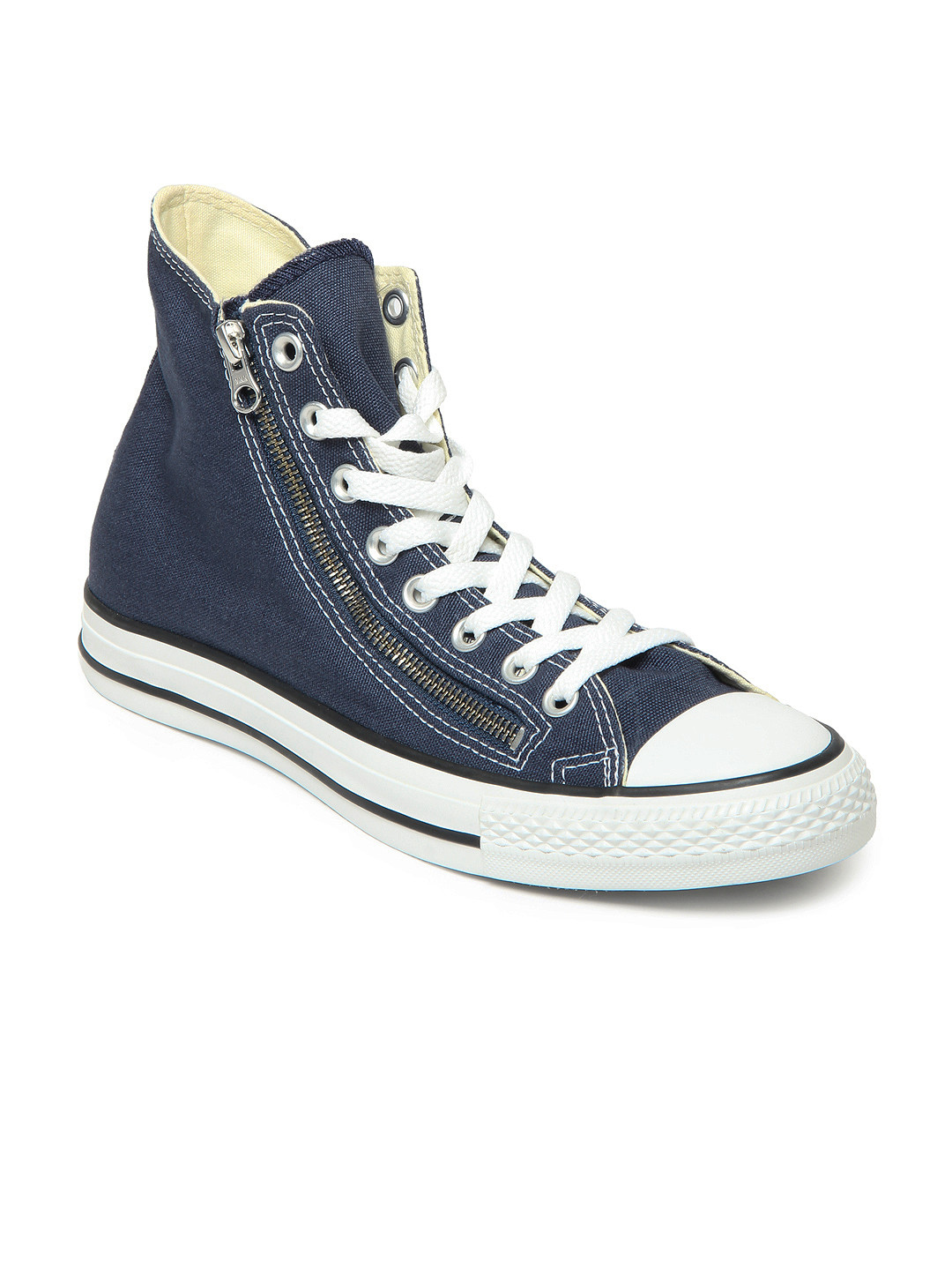 Buy Converse Unisex Blue CT DBL Zip Hi Casual Shoes - Casual Shoes for ...