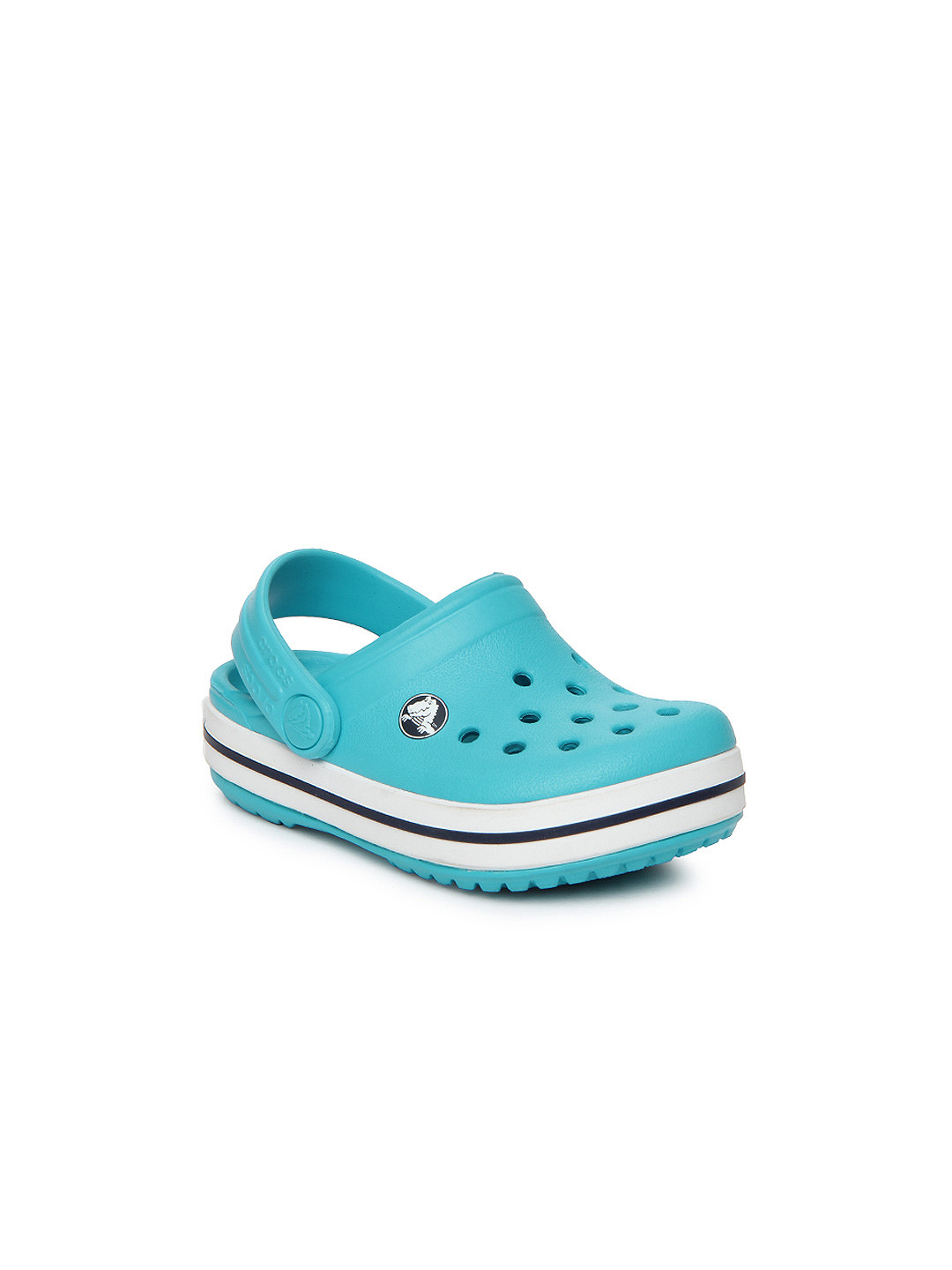 Buy Crocs Kids Blue Crocband Clogs - Sandals for Unisex Kids 314632 ...