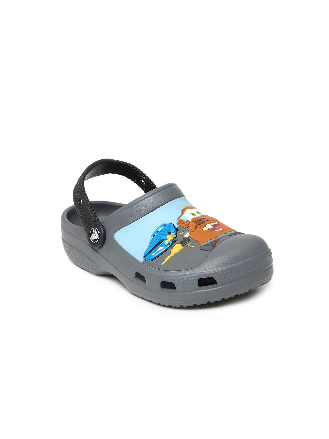 Buy Crocs Disney Kids Grey Blue Sandals - Sandals for Unisex Kids ...