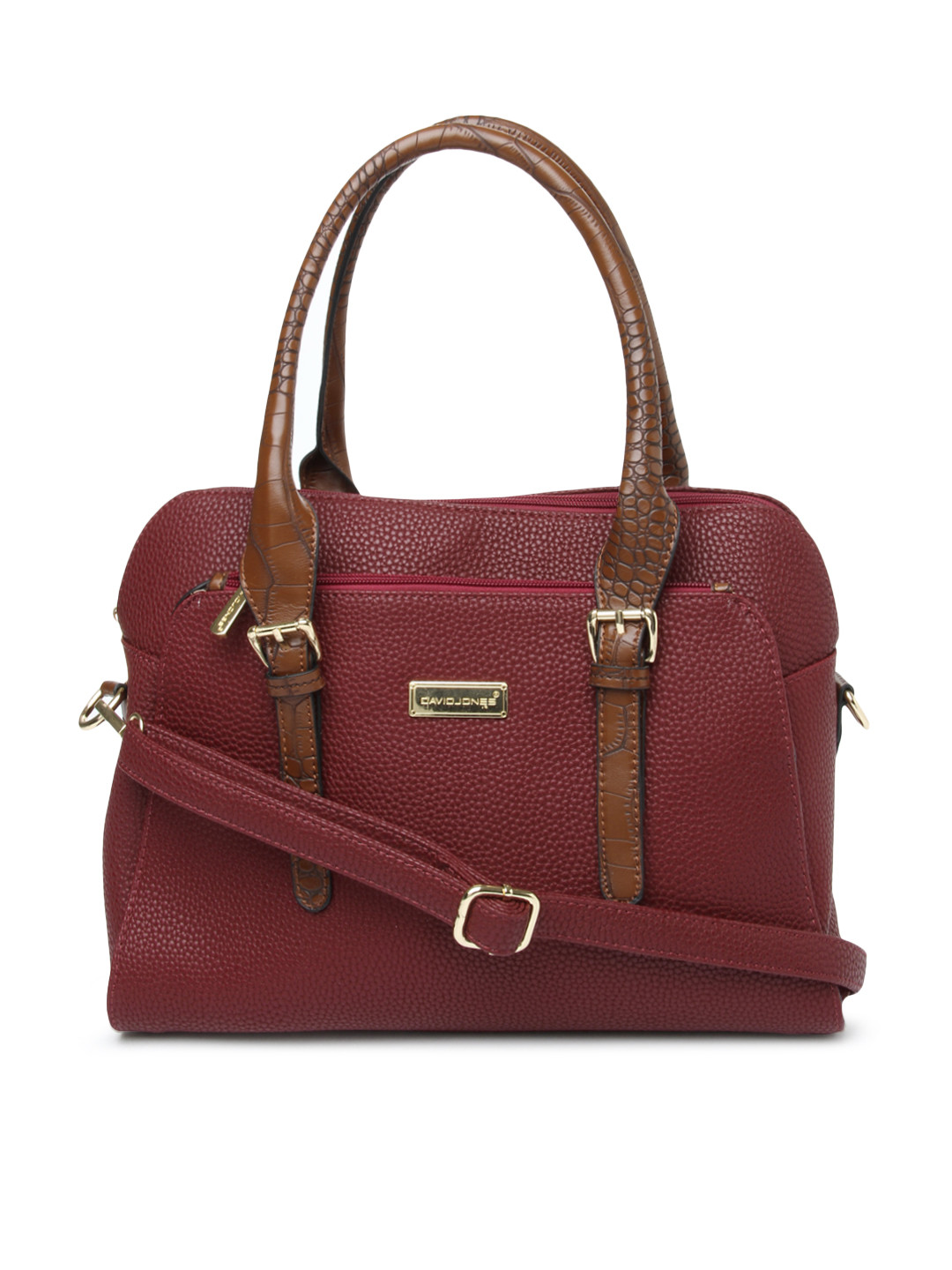 Buy David Jones Maroon Handbag - Handbags for Women 648298 | Myntra