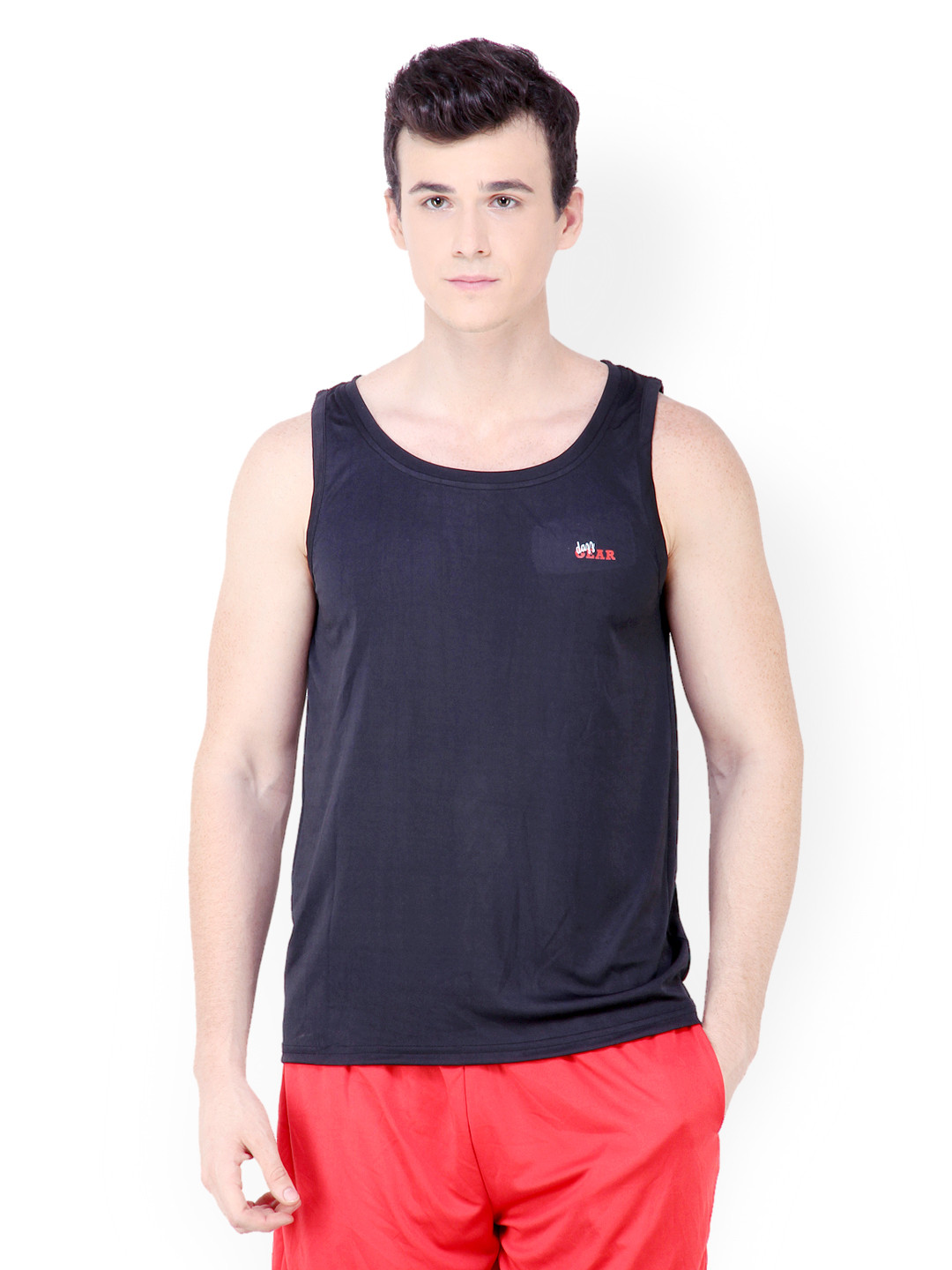 Buy Dazzgear Men Black Innerwear Vest MMT 02 - Innerwear Vests for Men ...