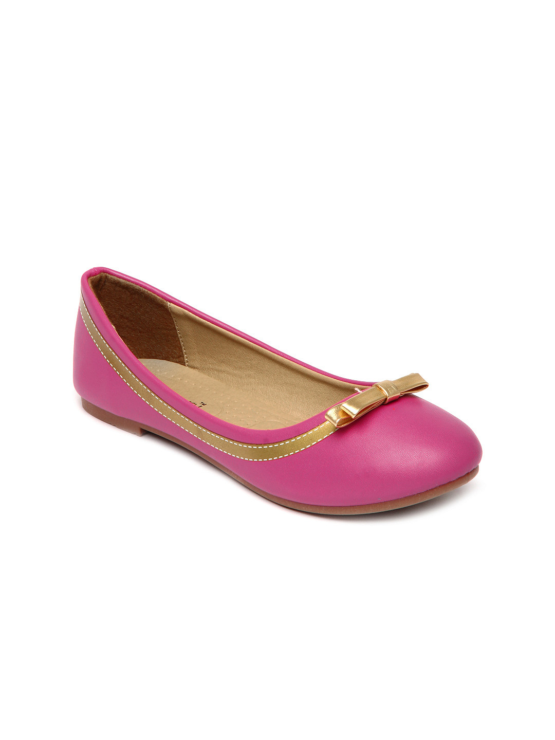 Buy DressBerry Women Pink Flat Shoes - Flats for Women 194380 | Myntra