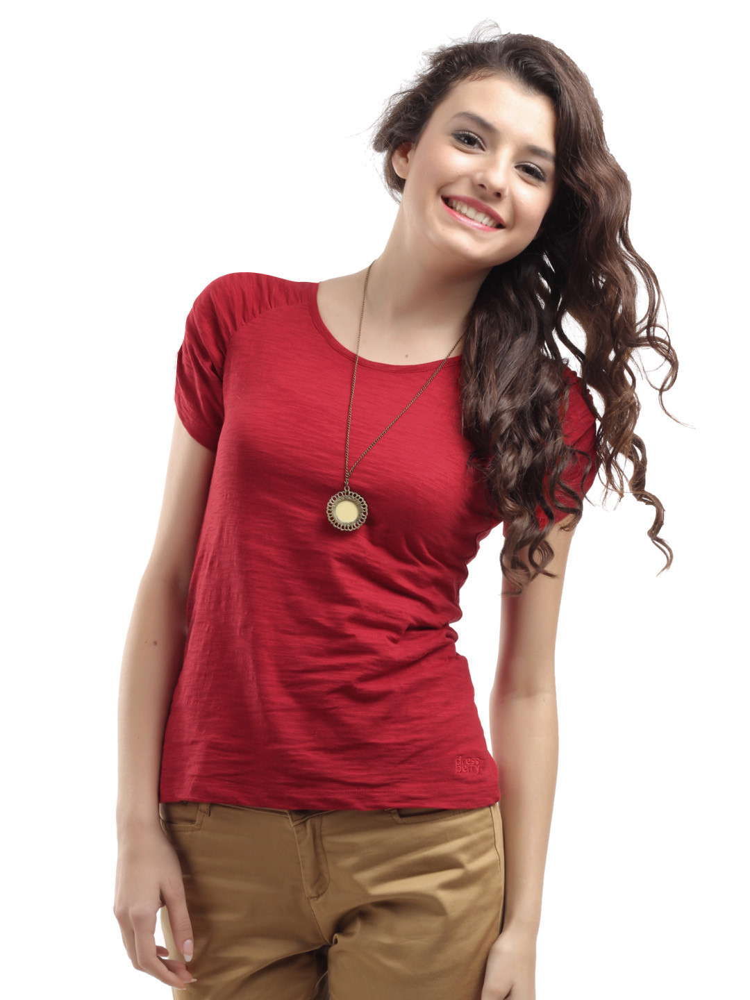 Buy DressBerry Women Red Top - Tops for Women 81447 | Myntra