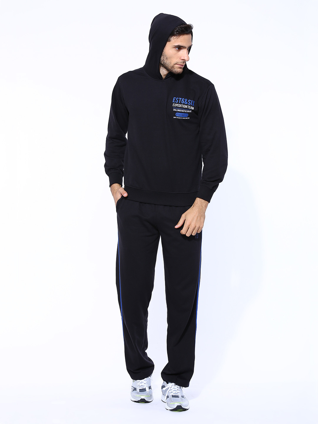 Buy Duke Men Black Track Suit - Tracksuits for Men 419125 | Myntra