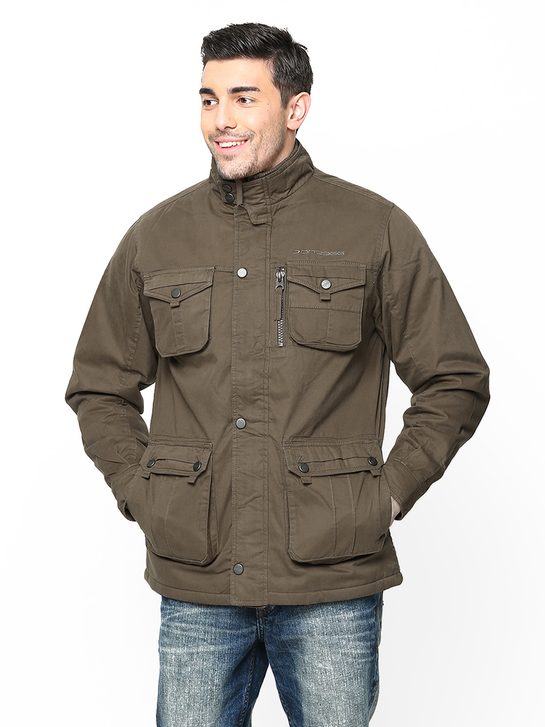 Buy Duke Men Olive Green Jacket - Jackets for Men 544091 | Myntra