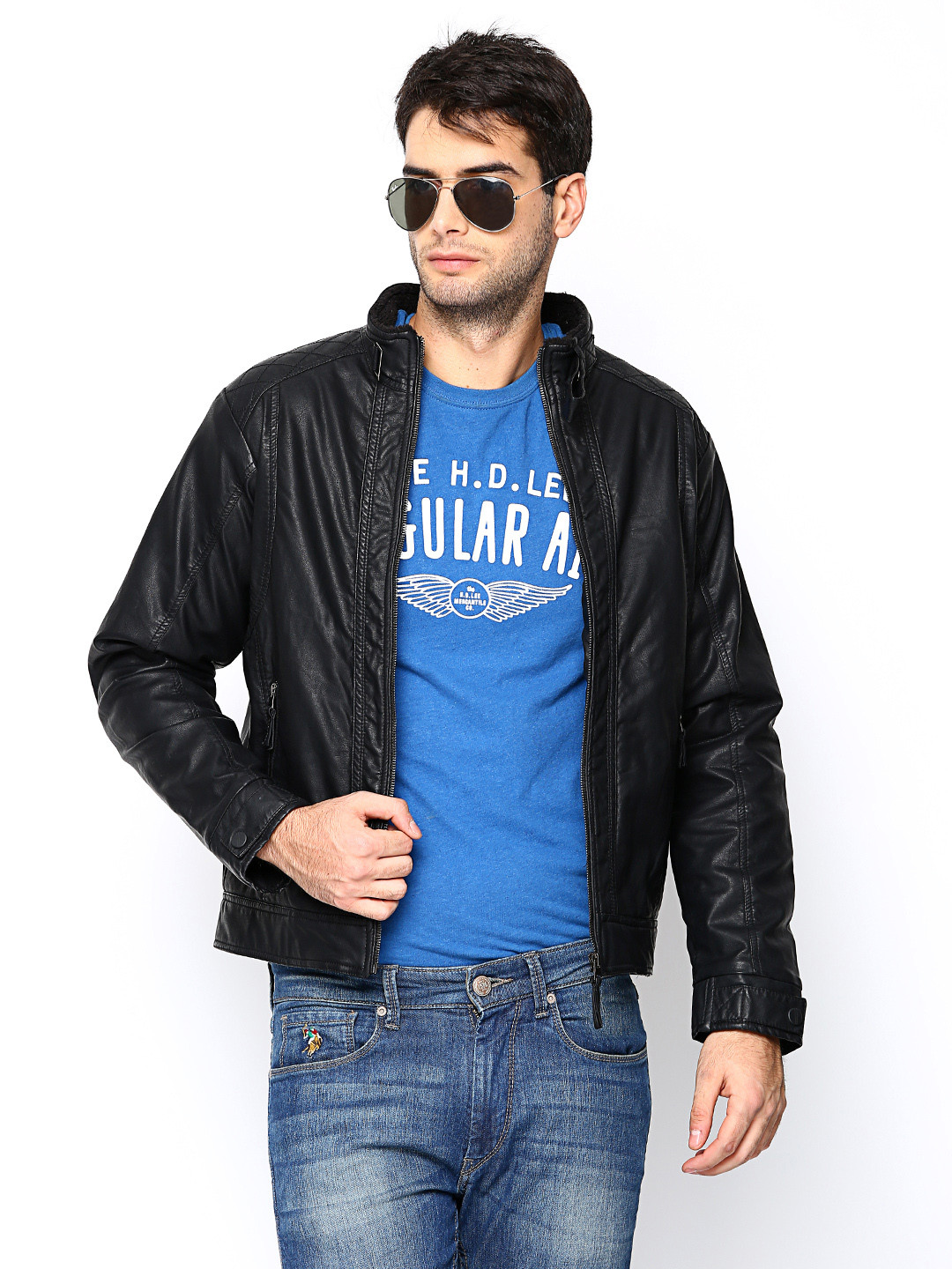 Buy Duke Men Black Jacket - Jackets for Men 544094 | Myntra