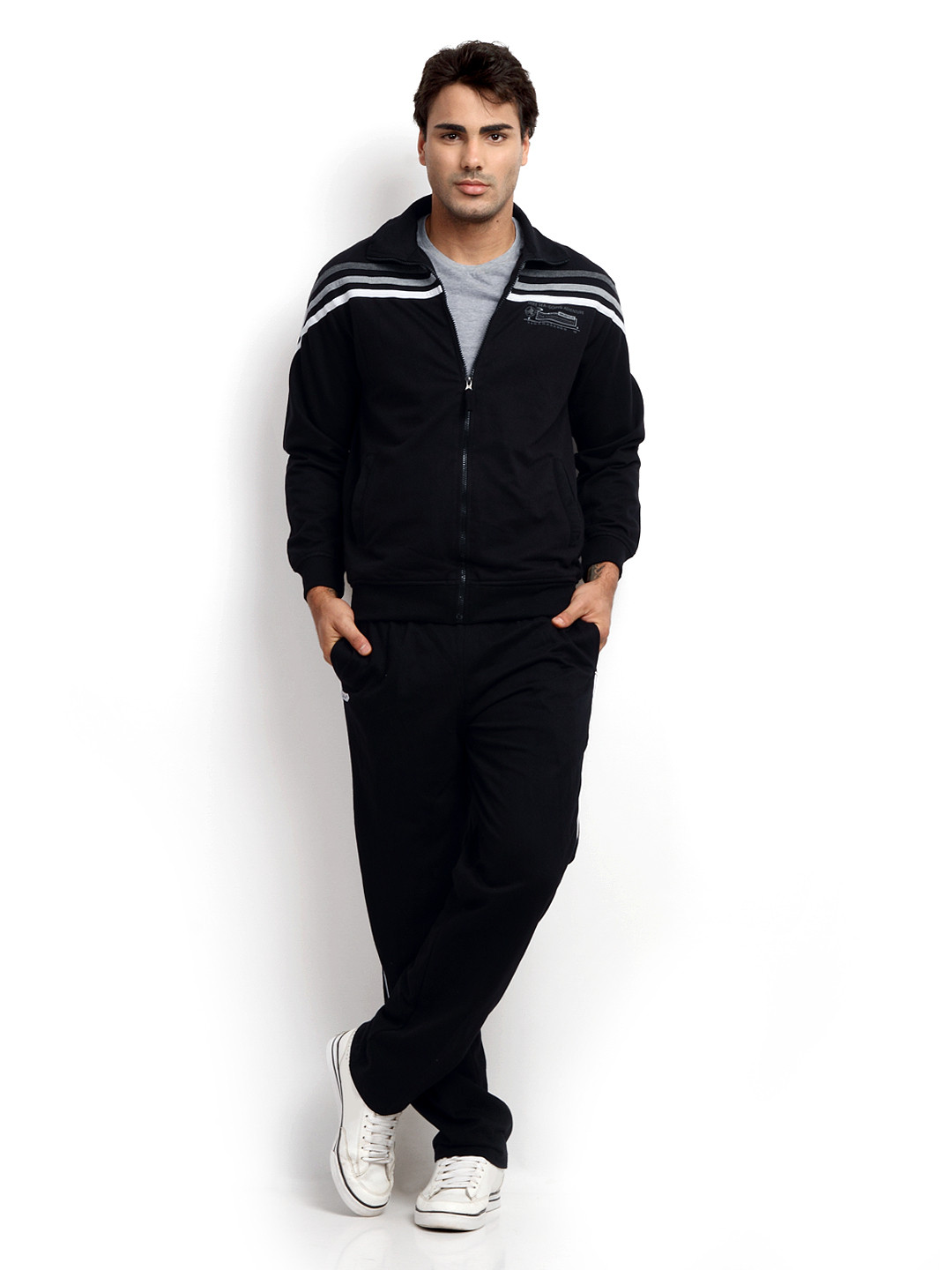 Buy Duke Men Black Tracksuit - Tracksuits for Men 216843 | Myntra