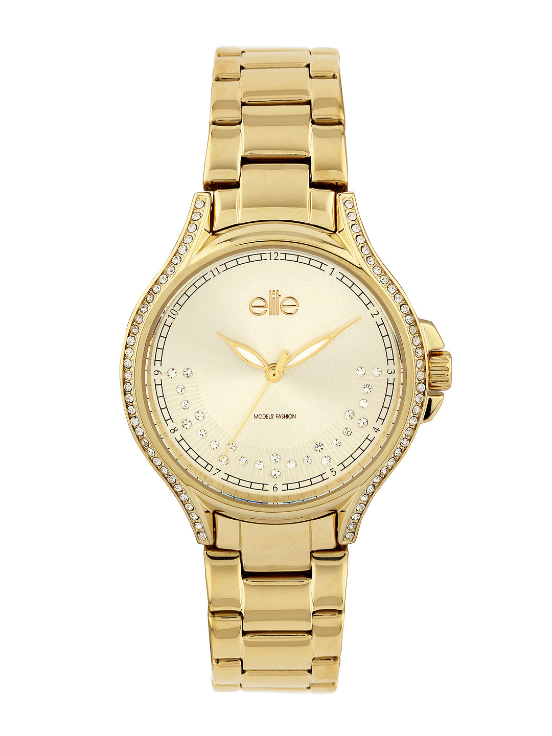 Buy Elite Models Fashion Women Off White Dial Watch E53484G/102 ...