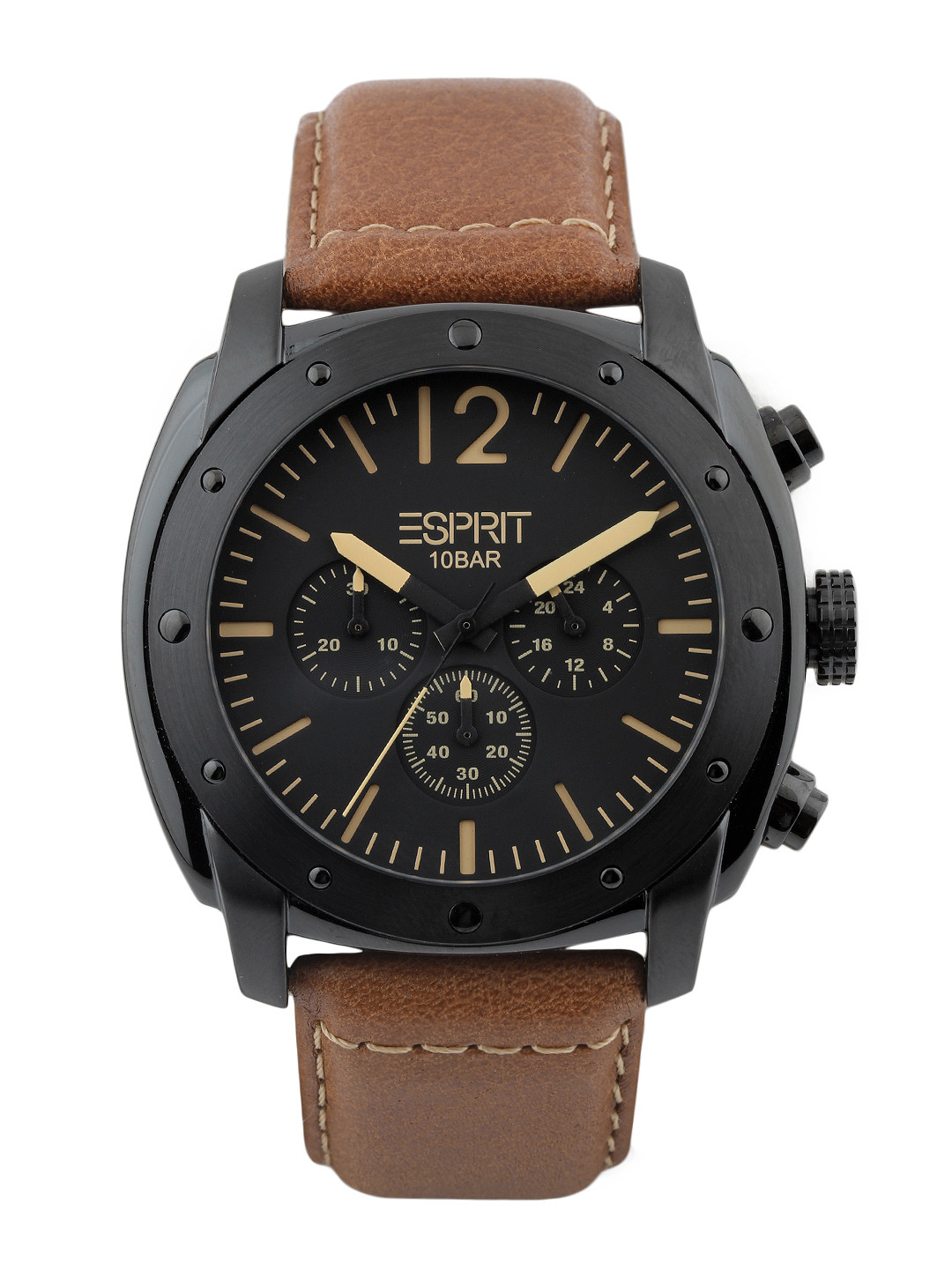 Buy ESPRIT Men Black Dial Chronograph Watch - Watches for Men 212332 ...