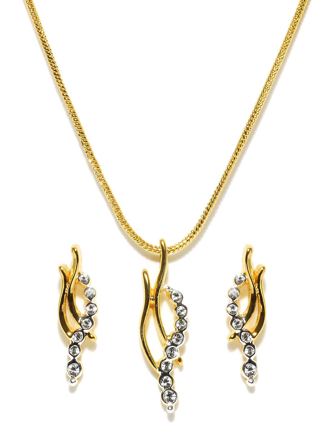 Buy Estelle Women Gold Plated Jewellery Set - Jewellery Set for Women ...