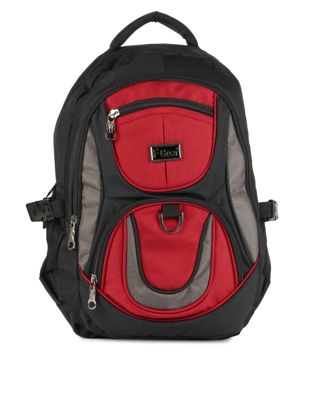 Buy F Gear Unisex Red & Black Tyson Backpack - Backpacks for Unisex ...