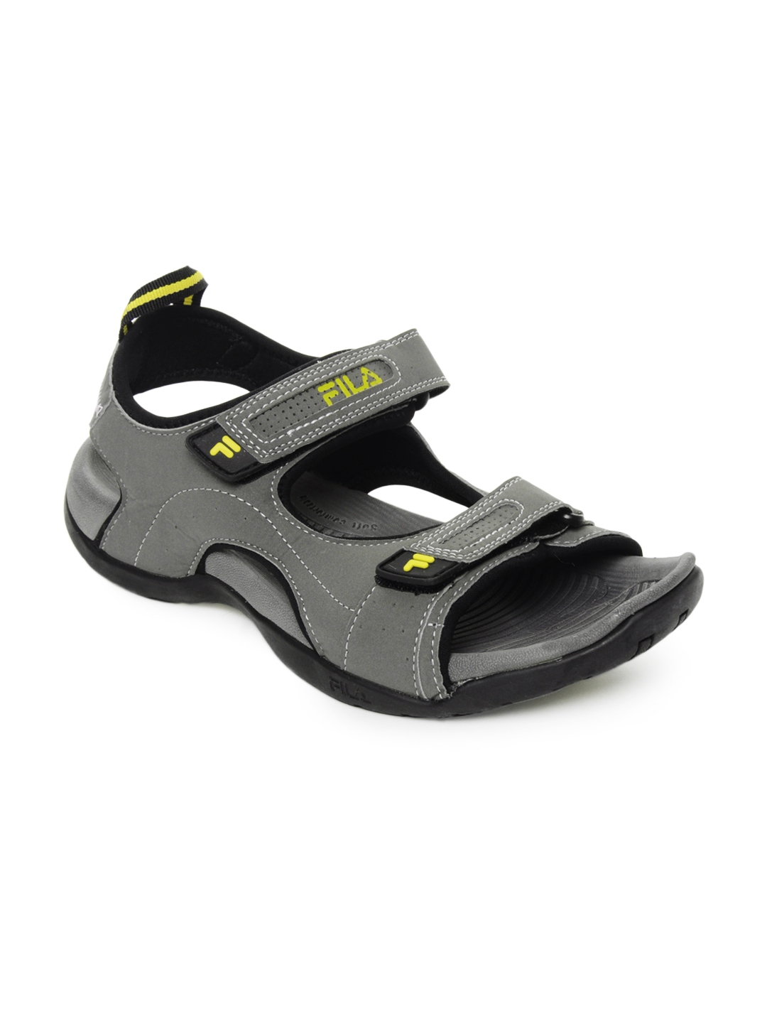 Buy Fila Men Grey Adventure Sports Sandals - Sports Sandals for Men ...