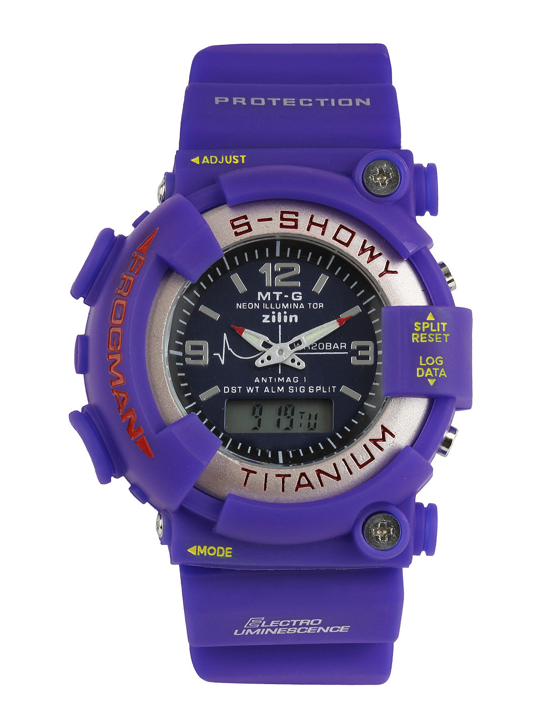 Buy FLUID Men Blue Analogue & Digital Watch - Watches for Men 276883 ...