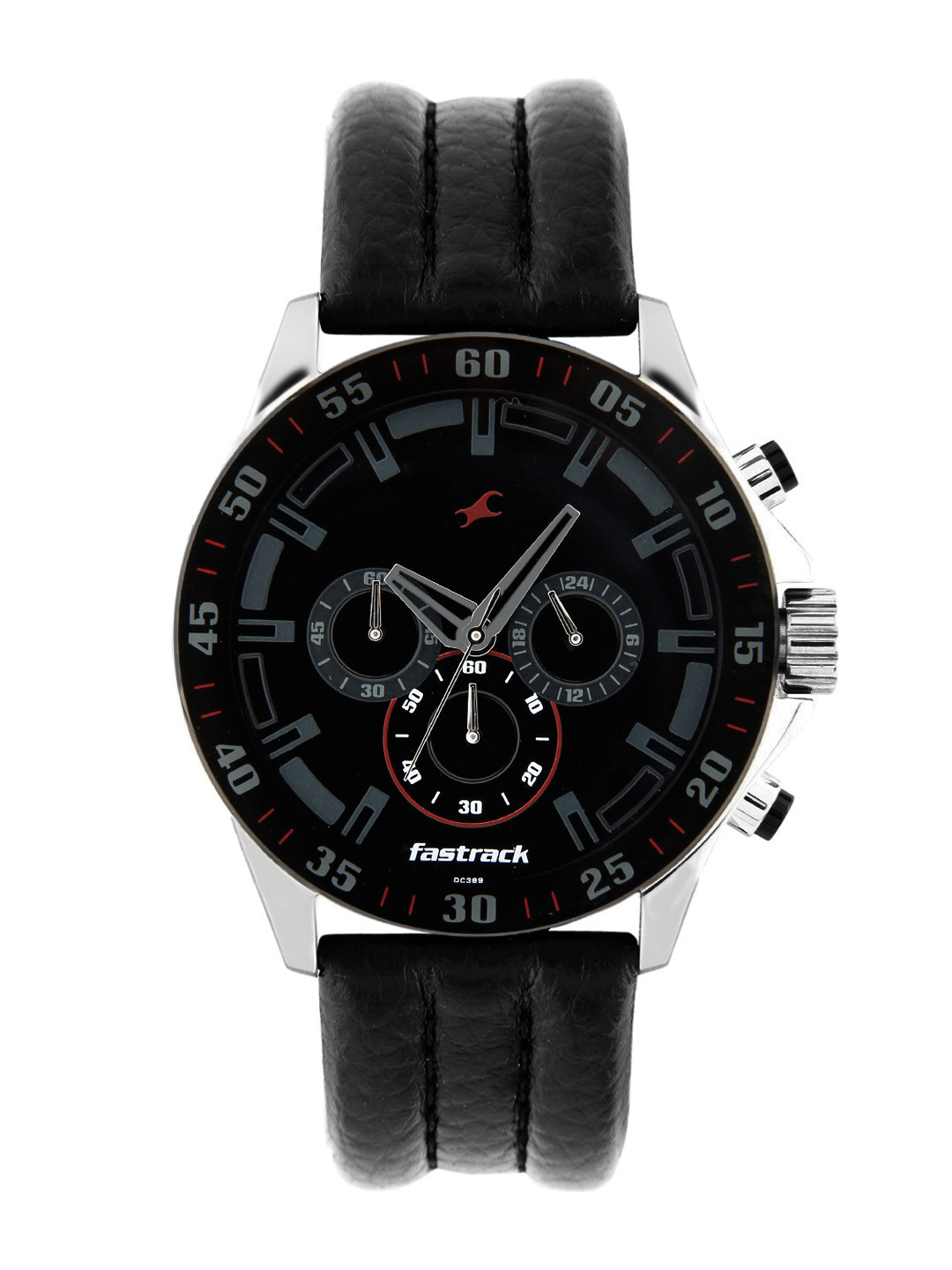 Buy Fastrack Men Black Dial Chronograph Watch 3072SM01 - Watches for ...
