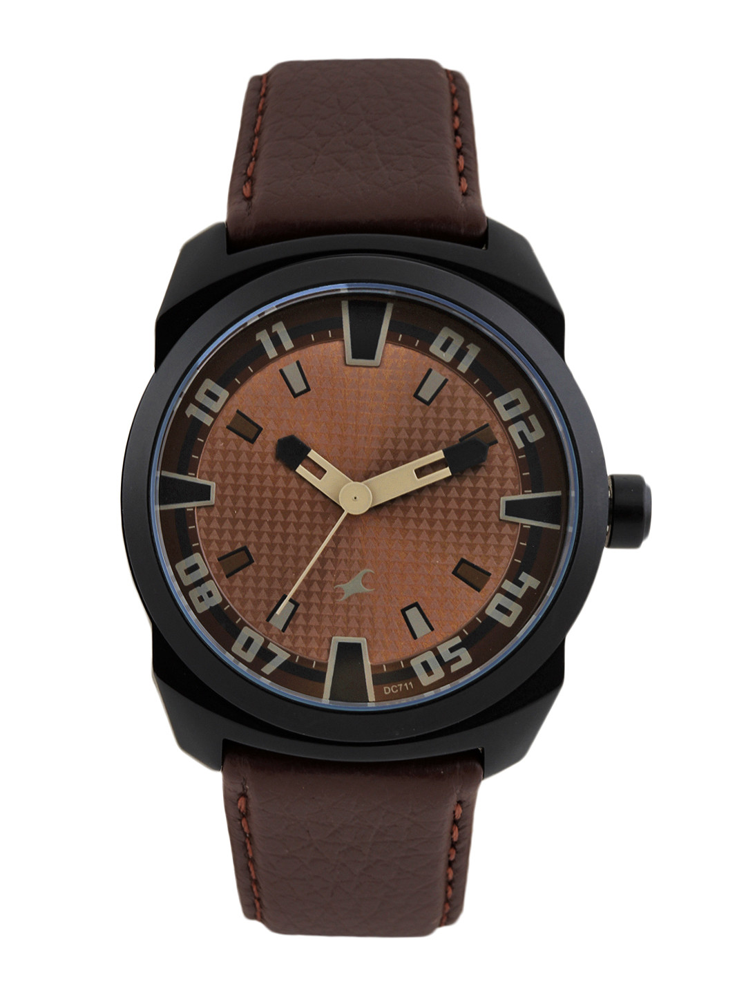 Buy Fastrack Men Bronze Toned Dial Watch 9463AL05 - Watches for Men ...