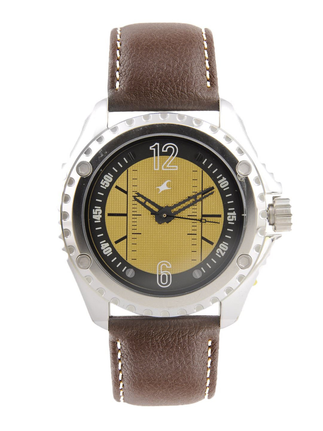 Buy Fastrack Men Golden Dial Watch - Watches for Men 54630 | Myntra