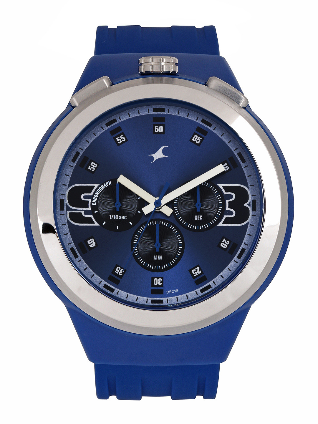 Buy Fastrack Men Blue Dial Chronograph Watch 38002PP03 - Watches for ...