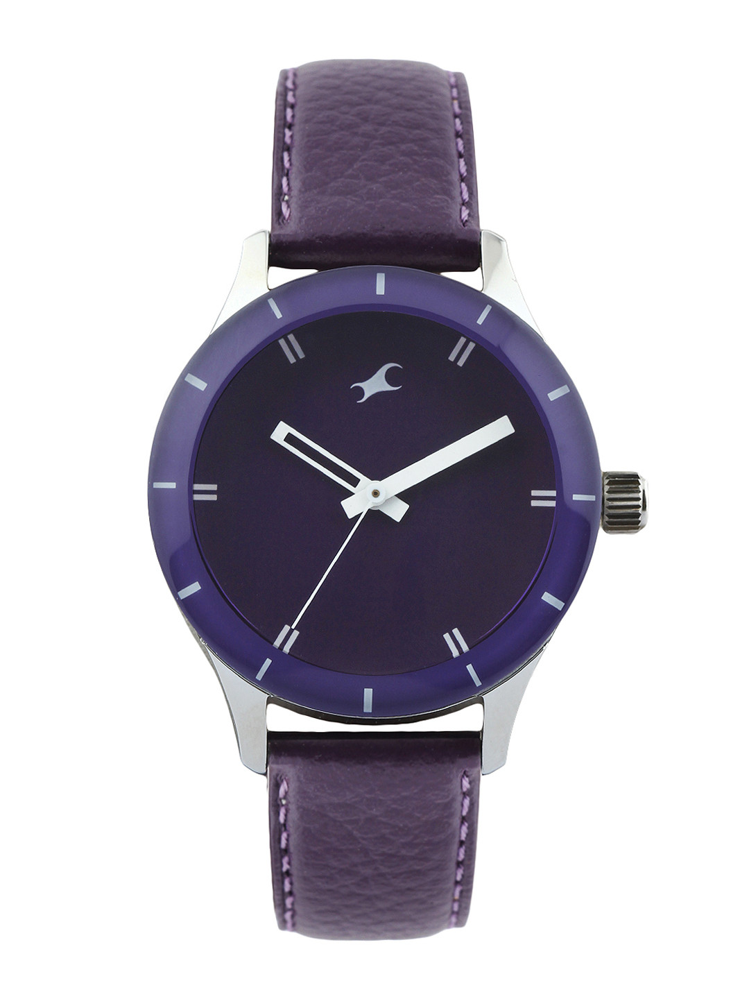 Buy Fastrack Women Purple Dial Watch 6078SL05 - Watches for Women ...