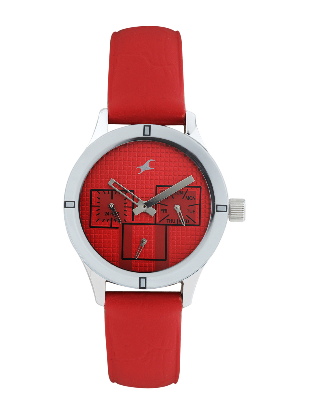 Buy Fastrack Women Red Dial Watch NE6078SL09 - Watches for Women 213161 ...