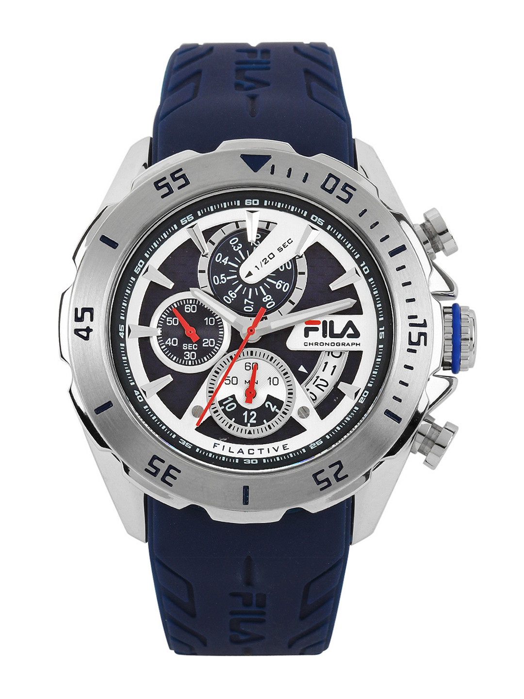 Buy FILA Men Navy Dial Chronograph Watch 38 041 101 - Watches for Men ...
