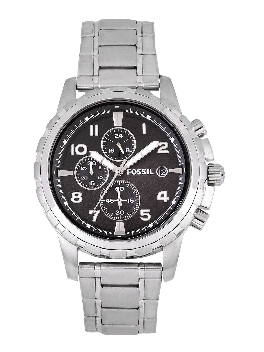 Buy Fossil Men Black Dial Chronograph Watch FS4542 - Watches for Men ...