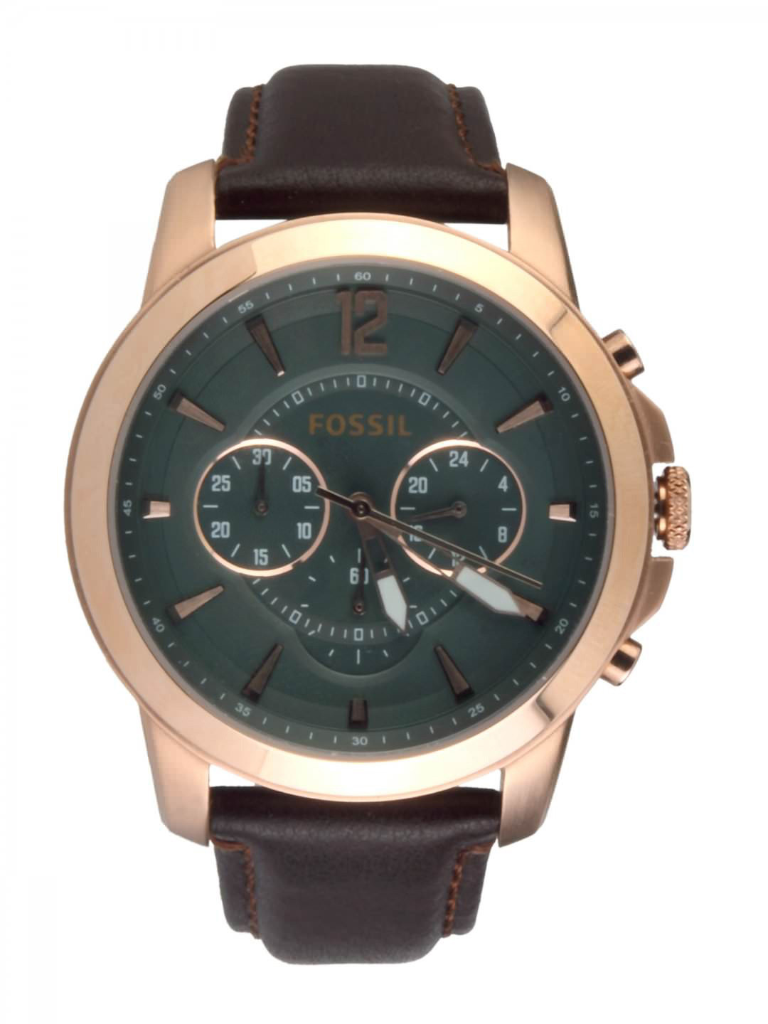 Buy Fossil Men Quartz Black Dial Chronograph Watch FS4648 - Watches for ...