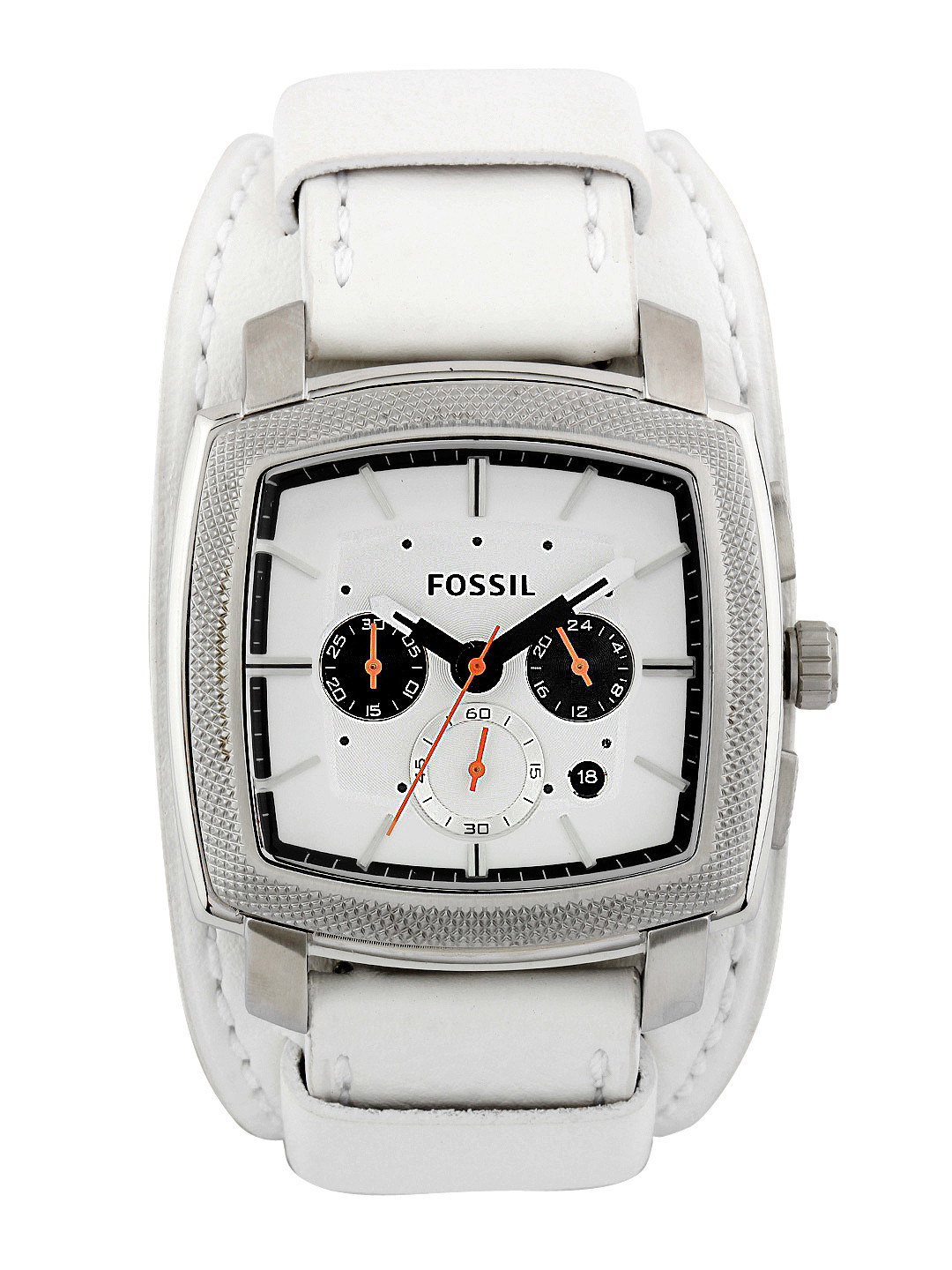 Buy Fossil Men White Dial Watch - Watches for Men 158407 | Myntra