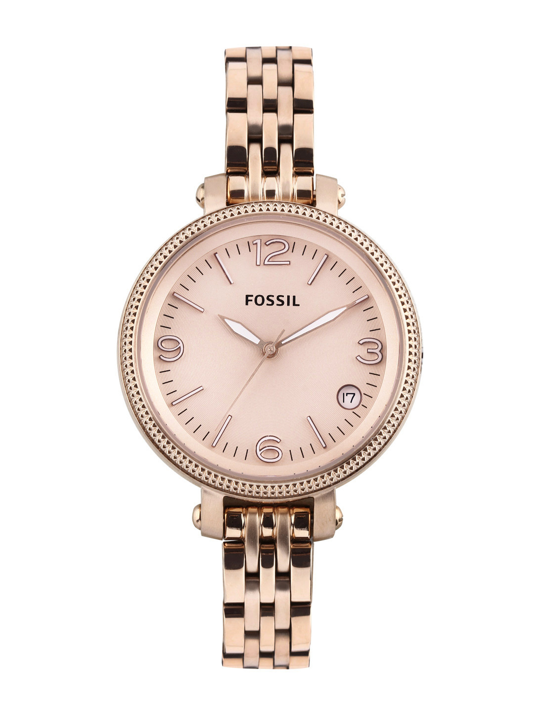 Buy Fossil Women Peach Coloured Dial Watch ES3182 - Watches for Women ...