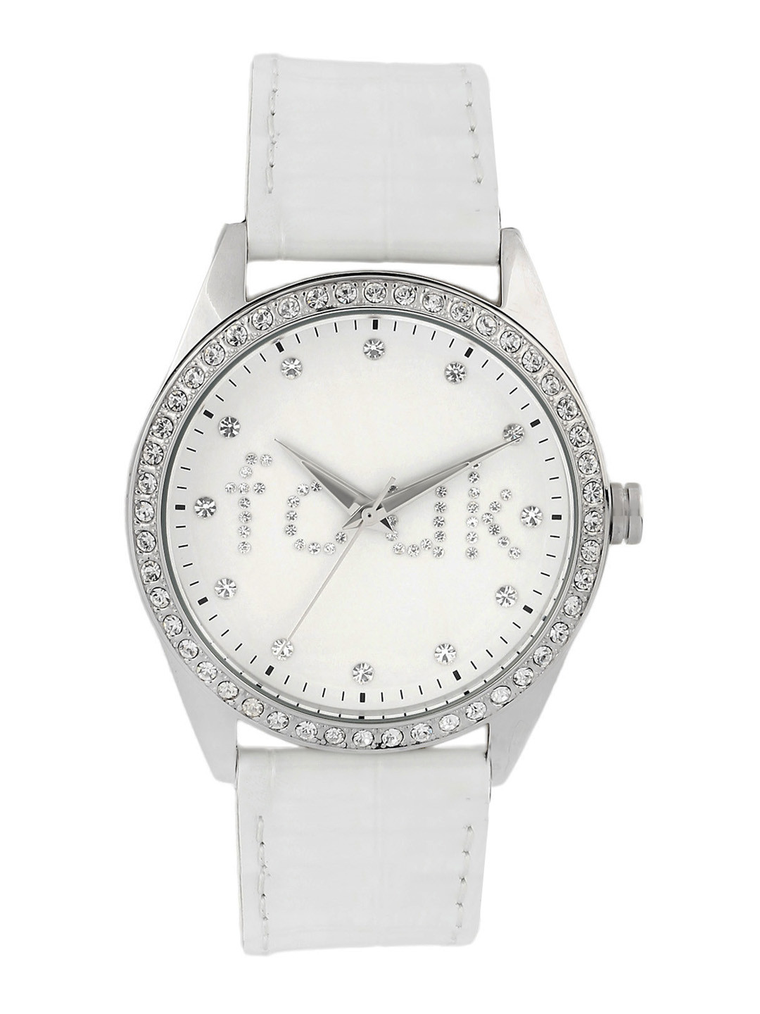 Buy FCUK Women White Dial Watch FC1012WWN - Watches for Women 58831 ...