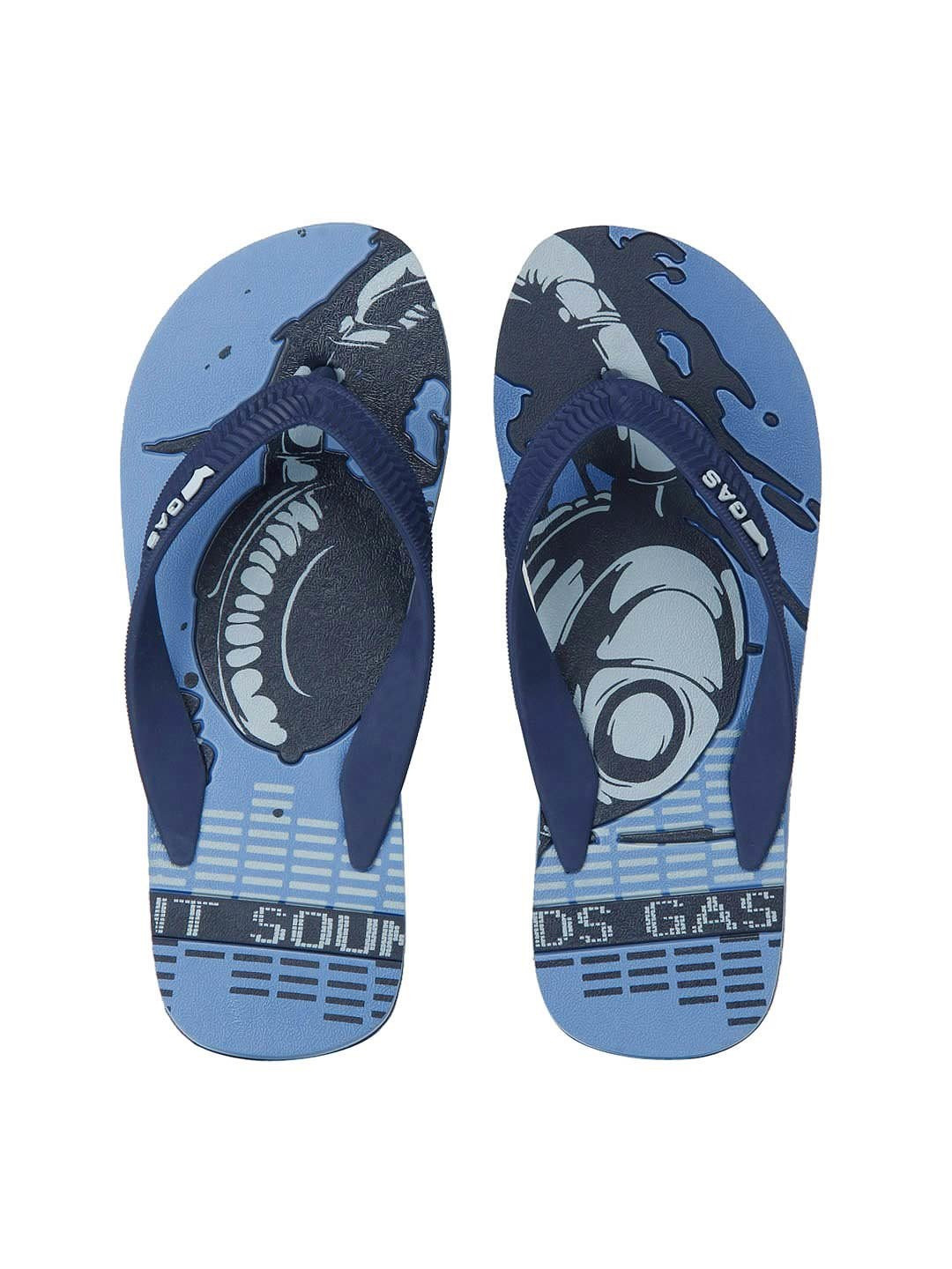 Buy GAS Men Blue Flip Flops - Flip Flops for Men 120512 | Myntra