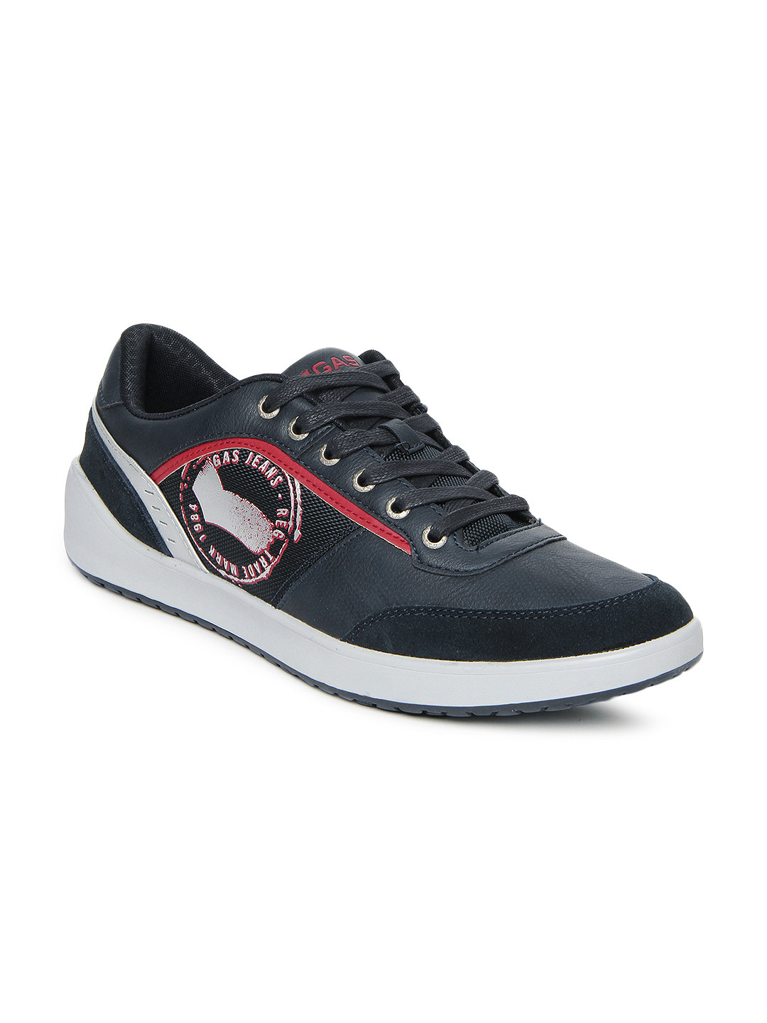 Buy GAS Men Navy Casual Shoes - Casual Shoes for Men 303379 | Myntra