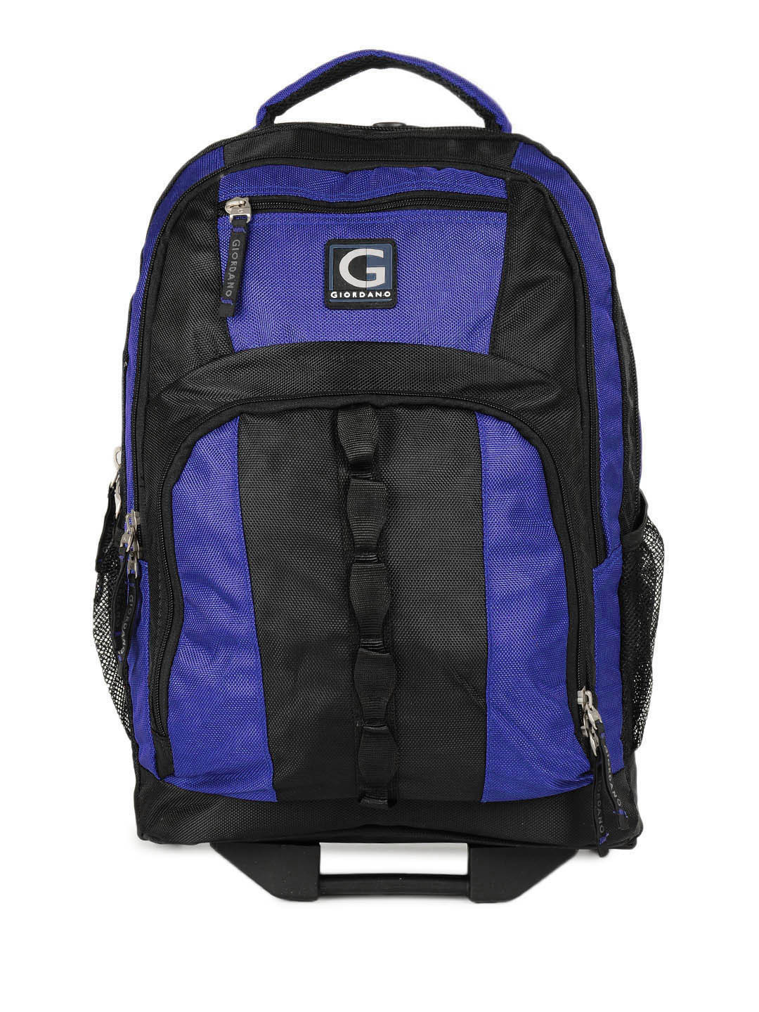 Buy Giordano Unisex Blue & Black Trolley Backpack - Backpacks for ...