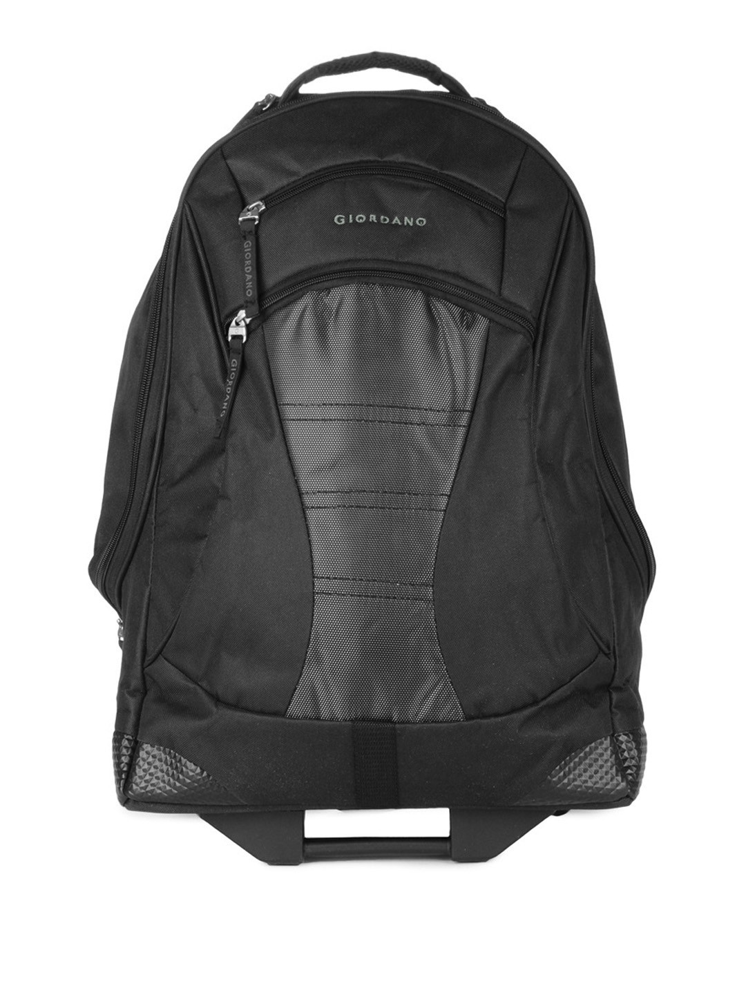 Buy Giordano Unisex Black Trolley Backpack - Backpacks for Unisex ...