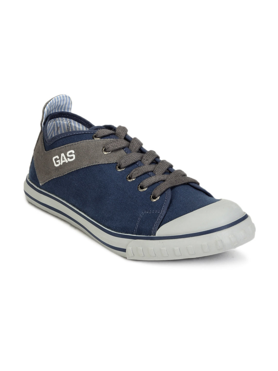 Buy Gas Men Blue Islington Shoes - Casual Shoes for Men 64895 | Myntra