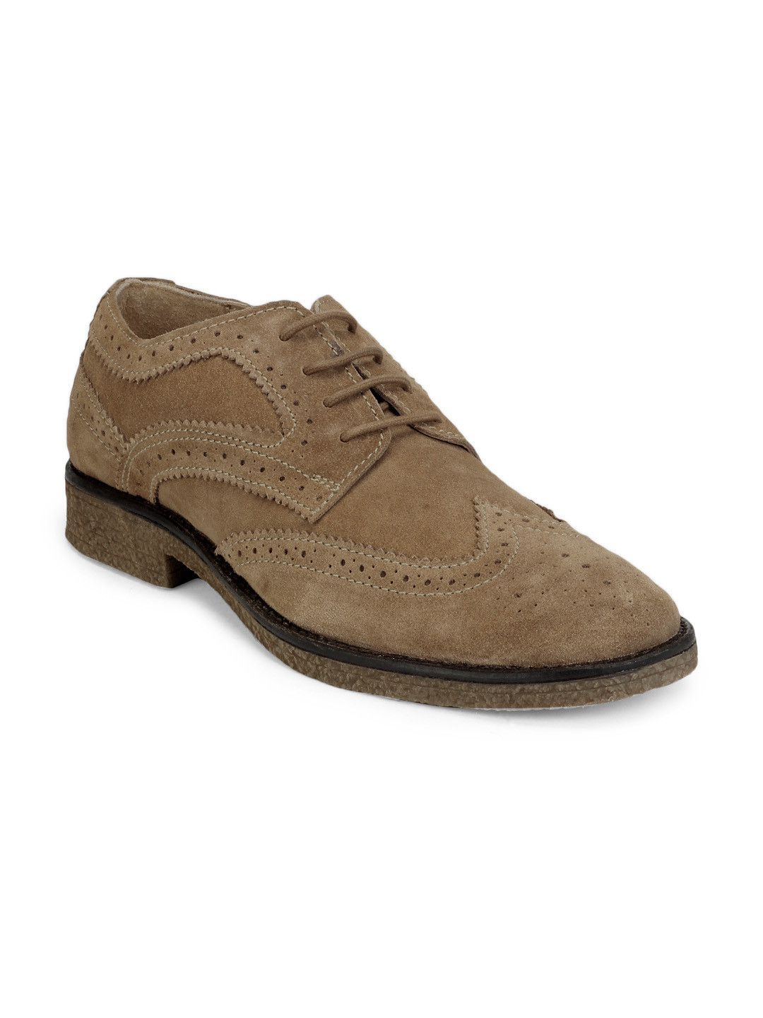 Buy Gas Men Brown Lear Shoes - Casual Shoes for Men 39974 | Myntra