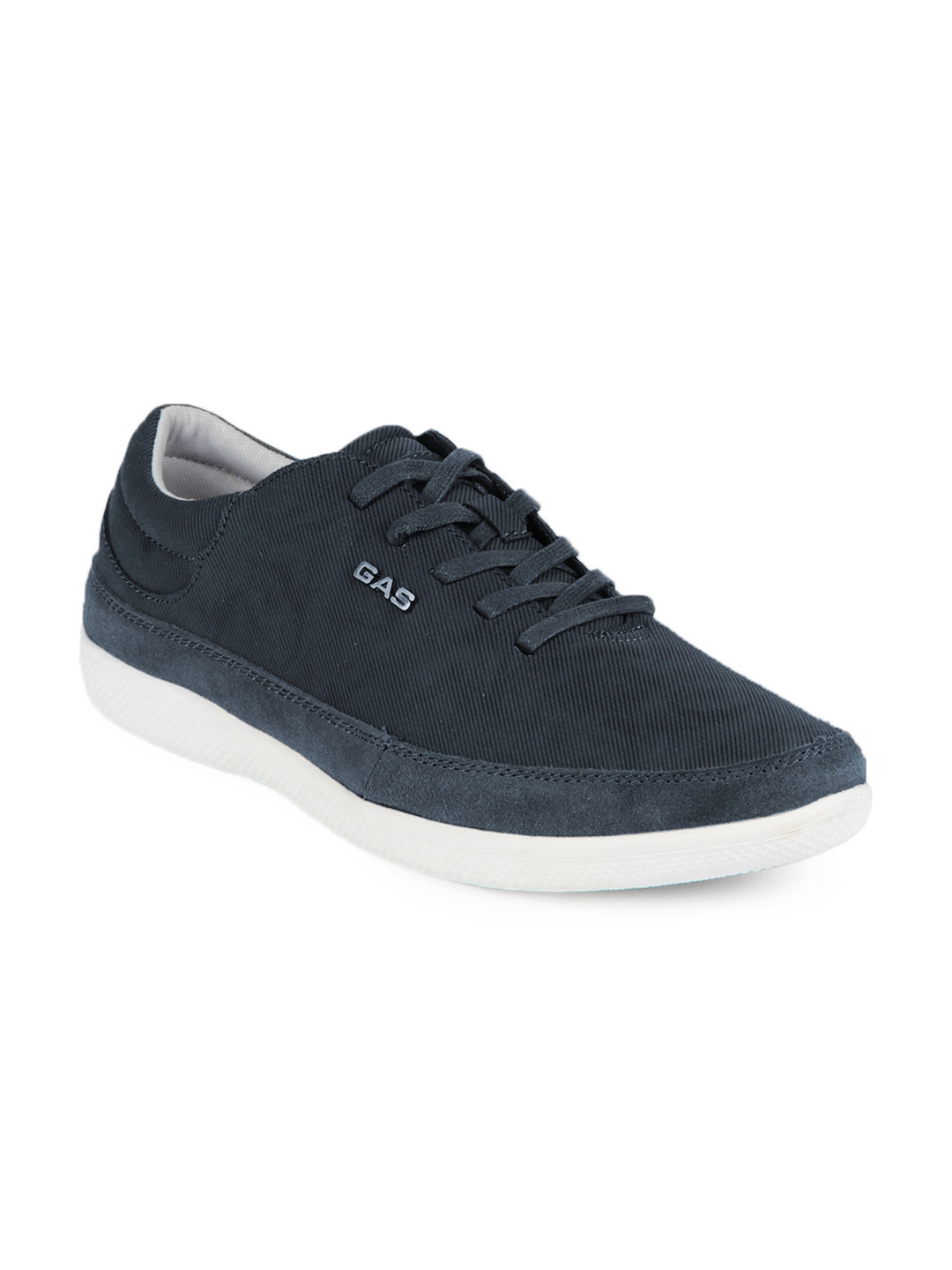 Buy Gas Men Bluish Grey New Buggey Denim Casual Shoes - Casual Shoes ...