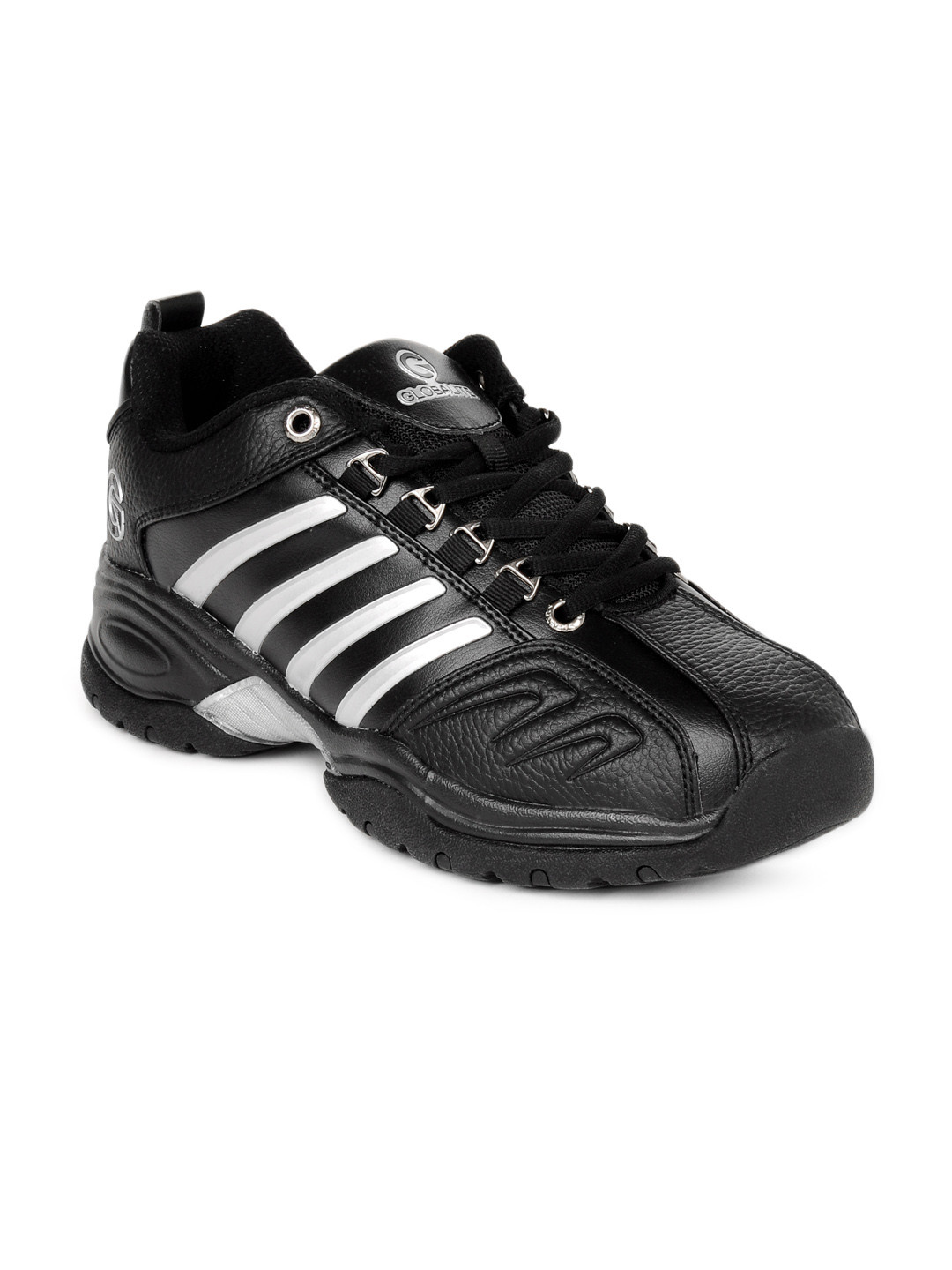 Buy Globalite Men Black Court Classic Sports Shoes - Sports Shoes for ...