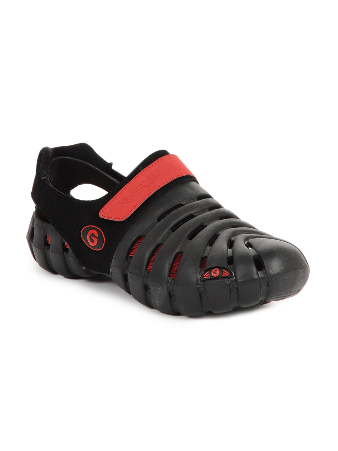 Buy Globalite Men Black Parko Sandals - Sandals for Men 81104 | Myntra