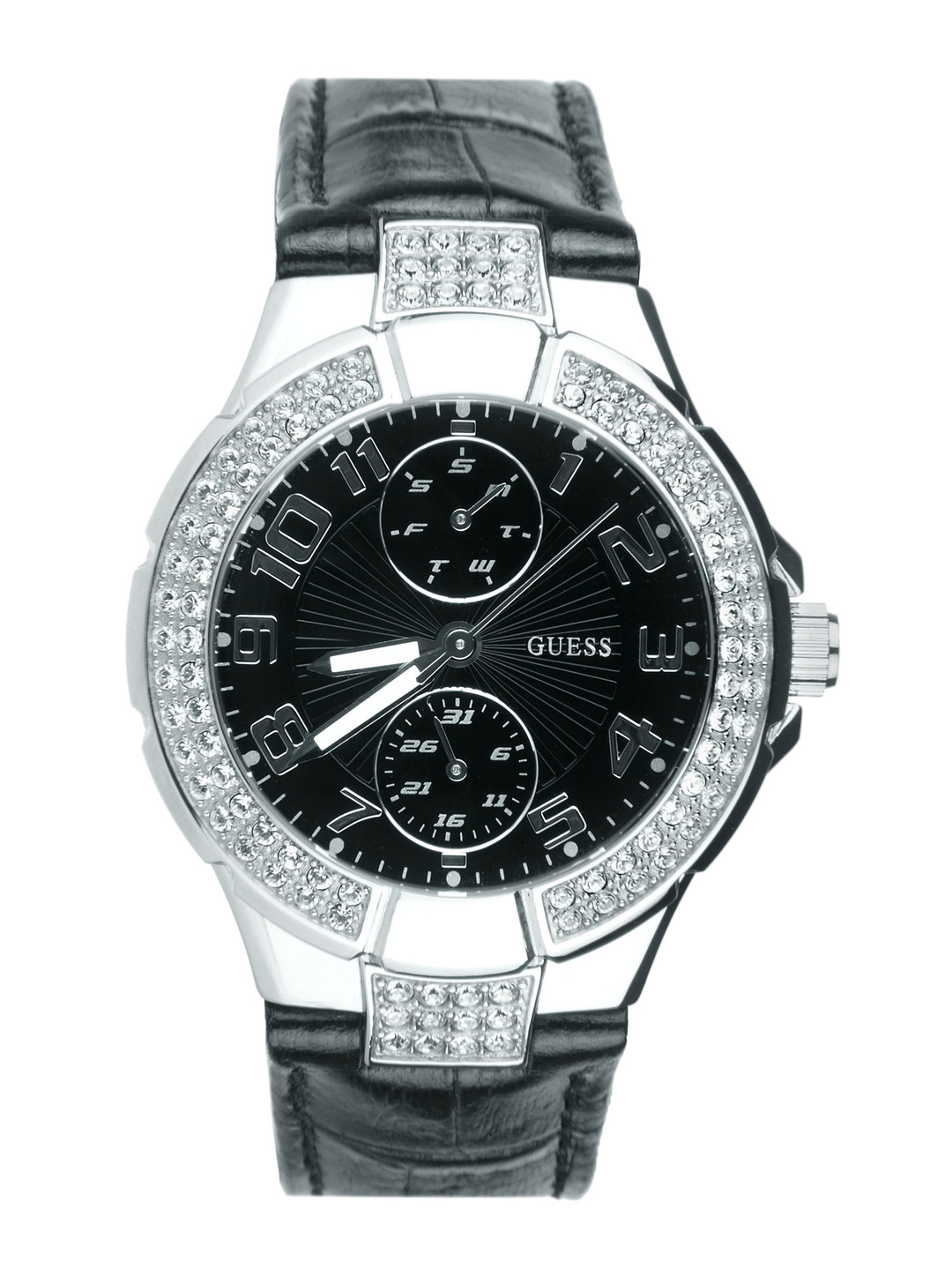Buy Guess Women Mini Prism Black Watch - Watches for Women 19264 | Myntra