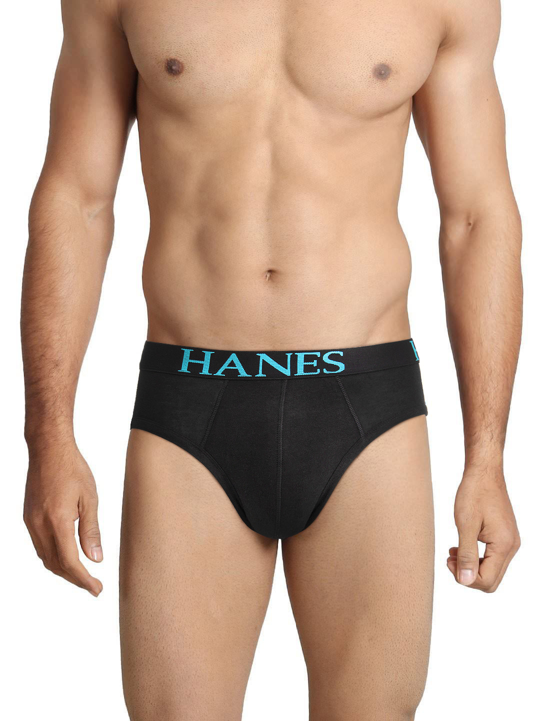 Buy Hanes Men Black Premium Modern Briefs P112 Briefs For Men 289389